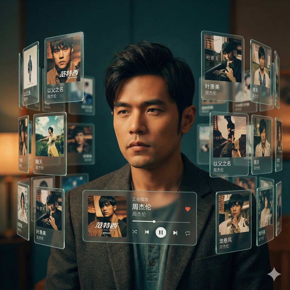 Singer AR Floating Play Card Effect 免費生成器 - Nano-banana-pro AI繪圖提示詞 ...
